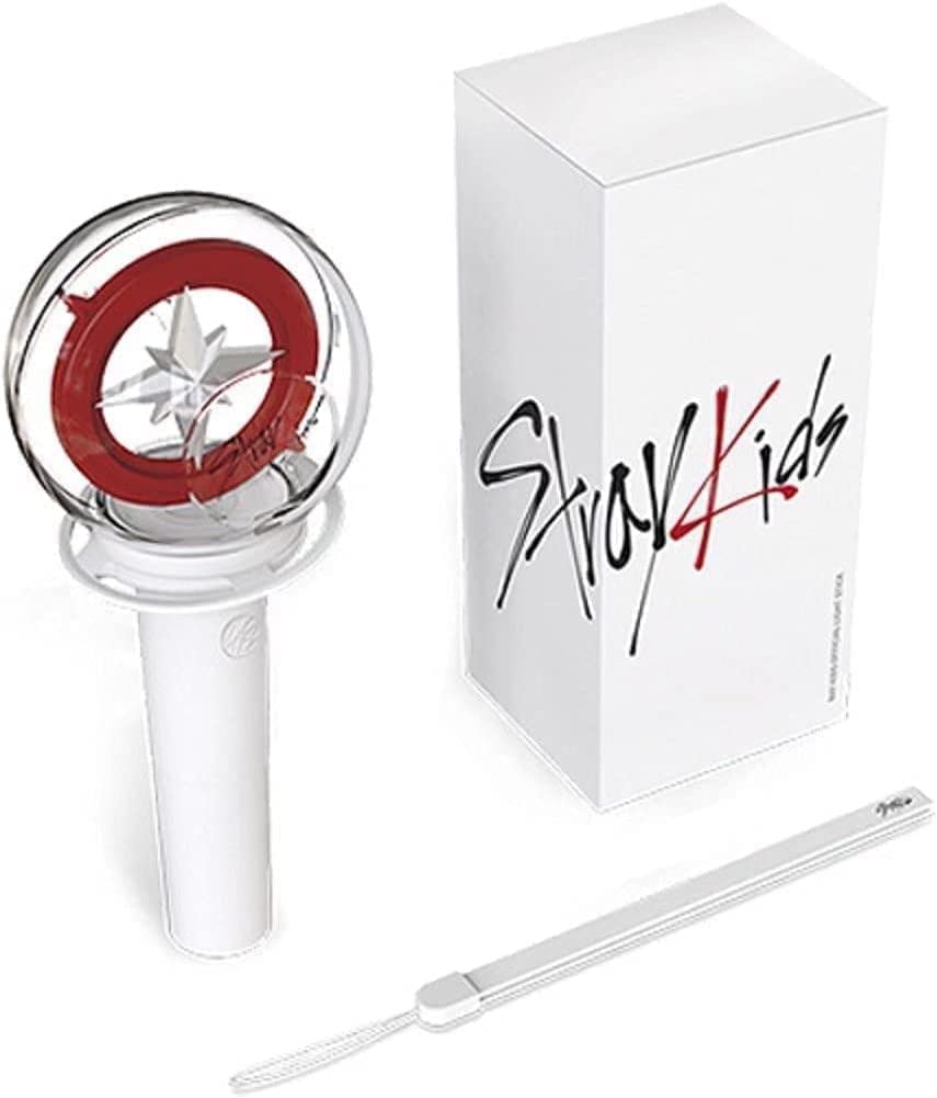 Niaycouky Stray Kids Lightstick,Cheering Lights for Concert Light Sticks/K-Pop Kids Lightstick with Merch Merchandise Bracelets and Photocards 55PCS (VER 1)