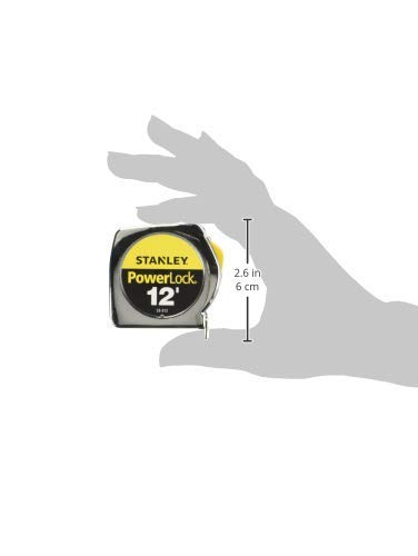 Stanley Hand Tools 33-312 3/4" X 12' PowerLock Professional Tape Measure (2 Pack)