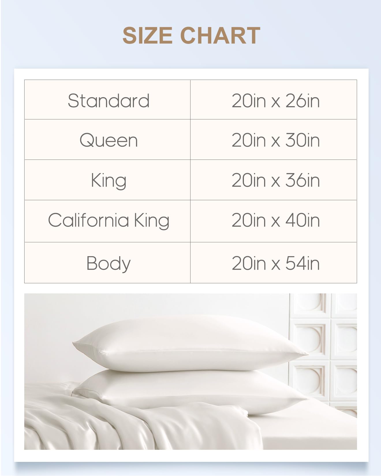 THXSILK 100% Silk Pillowcase for Hair and Skin, Both Sides Grade 6A+ 22 Momme Mulberry Silk Pillow Case with Hidden Zipper, Soft & Smooth White Pillowcase(1pc, Queen Size 20"x30")