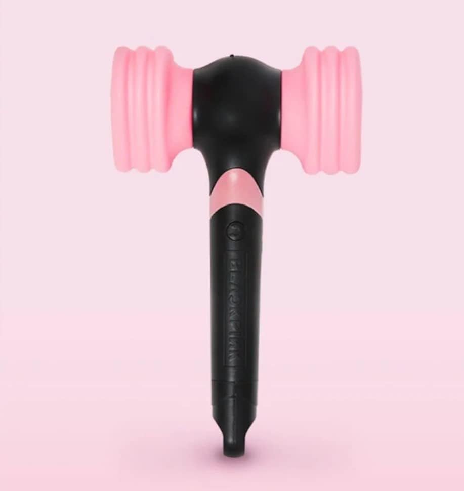 Niaycouky Black Pink Official Lightstick Version 2.0, Fan Light Stick Cheering for K-Pop Idol Concert Lighting Party Supplies with 52pcs Photocards Set