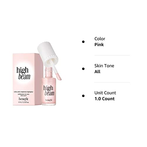 Benefit Cosmetics High Beam Liquid Face Pink Highlighter 0.2 FL OZ