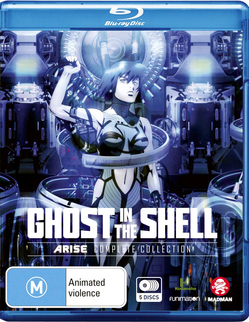 Ghost in the Shell Arise (Complete Collection) - 5-Disc Set [ NON-USA FORMAT, Blu-Ray, Reg.B Import - Australia ]