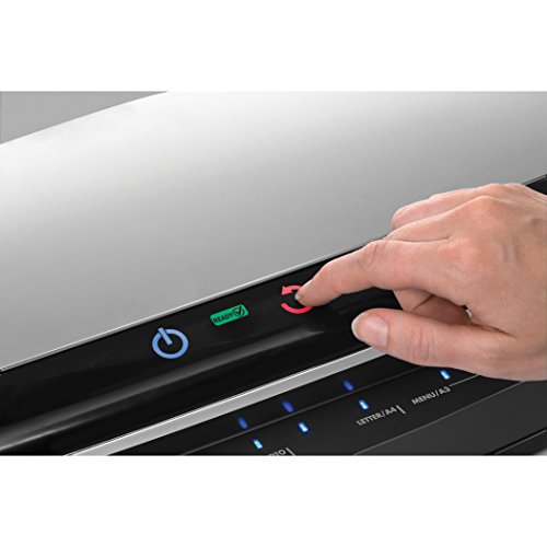 Fellowes Jupiter 2 125 Laminator with 10 Pouches, 12.5 Inch (5734101), Black & Grey