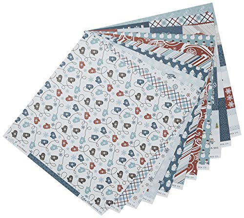 Echo Park Paper Company Love Winter Collection Kit 12-x-12-Inch