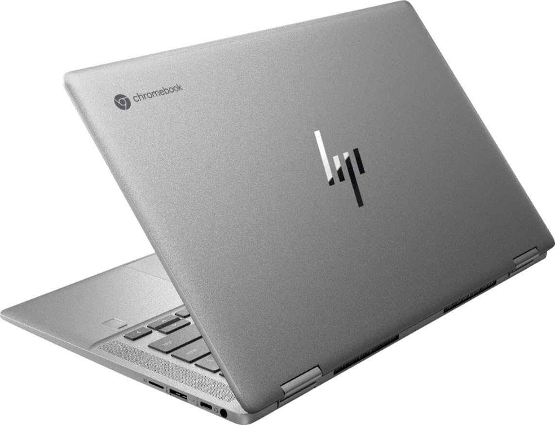HP X360 14" FHD 2-in-1 Convertible Touchscreen Chromebook, Intel Core i3-1115G4, 8GB RAM, 256GB Storage (128GB SSD + 128GB SD Card), Backlit KB, Fingerprint, Long Battery Life, Chrome OS