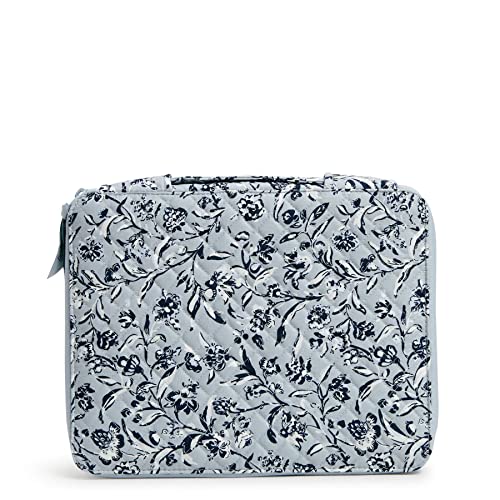 Vera Bradley Women's Cotton Tablet Organizer, Perennials Gray - Recycled Cotton, One Size