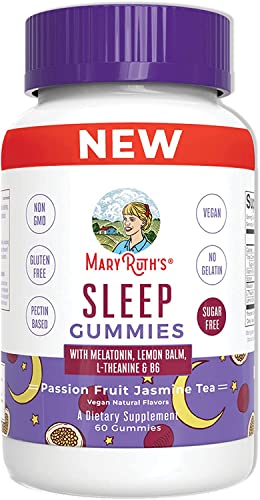 Fiber Gummies for Adults & Melatonin Gummies Bundle by MaryRuth's | Fiber Supplement with Prebiotics | Gut Health & Digestion Support | Sleep Gummies with L Theanine | Relaxation & Sleep Support.