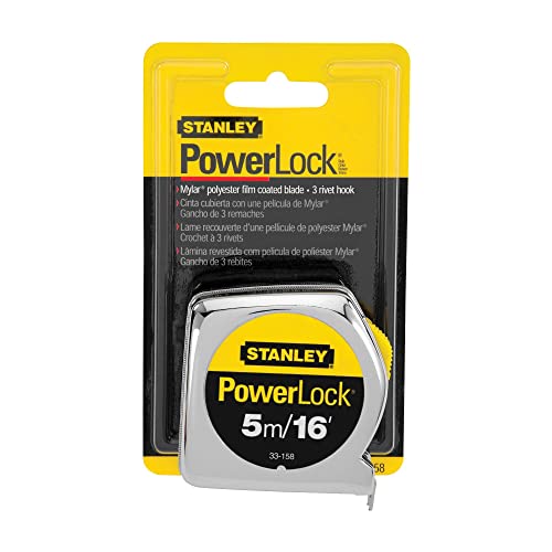 STANLEY PowerLock Tape Measure, 16-Foot (33-158)