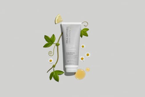 Paul Mitchell Clean Beauty Scalp Therapy Conditioner, Gently Conditions + Cools All Hair Types, Especially Dry, Oily + Sensitive Scalps, 8.5 oz.