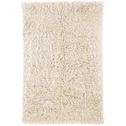 nuLOOM Elena Greek Flokati Shag Area Rug, 5' x 7', Natural