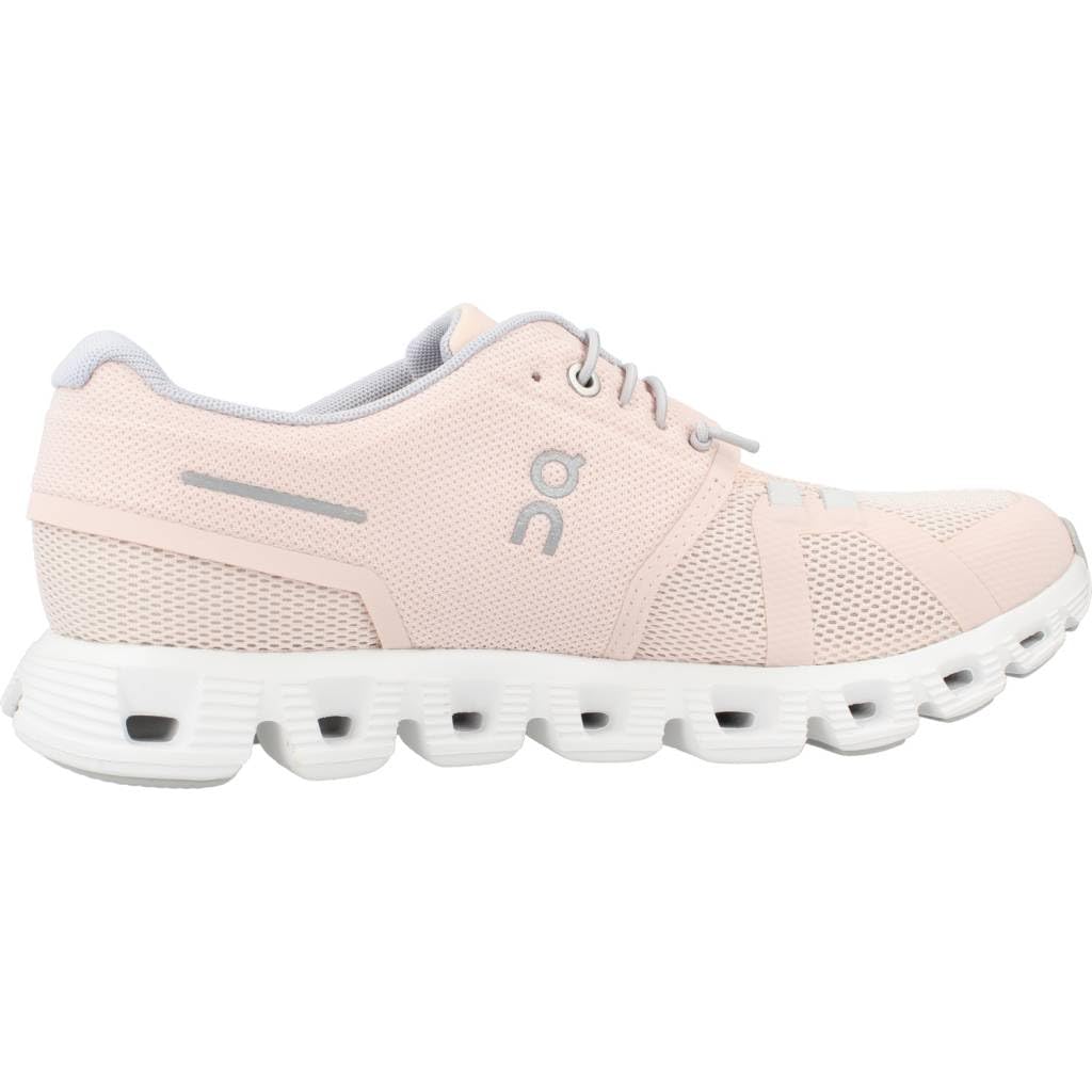 On Women's Cloud 5 Sneakers, Shell/White, 9