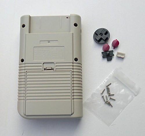 New Full Housing Shell Case Cover for Gameboy Classic 1989 GB DMG Console Gray