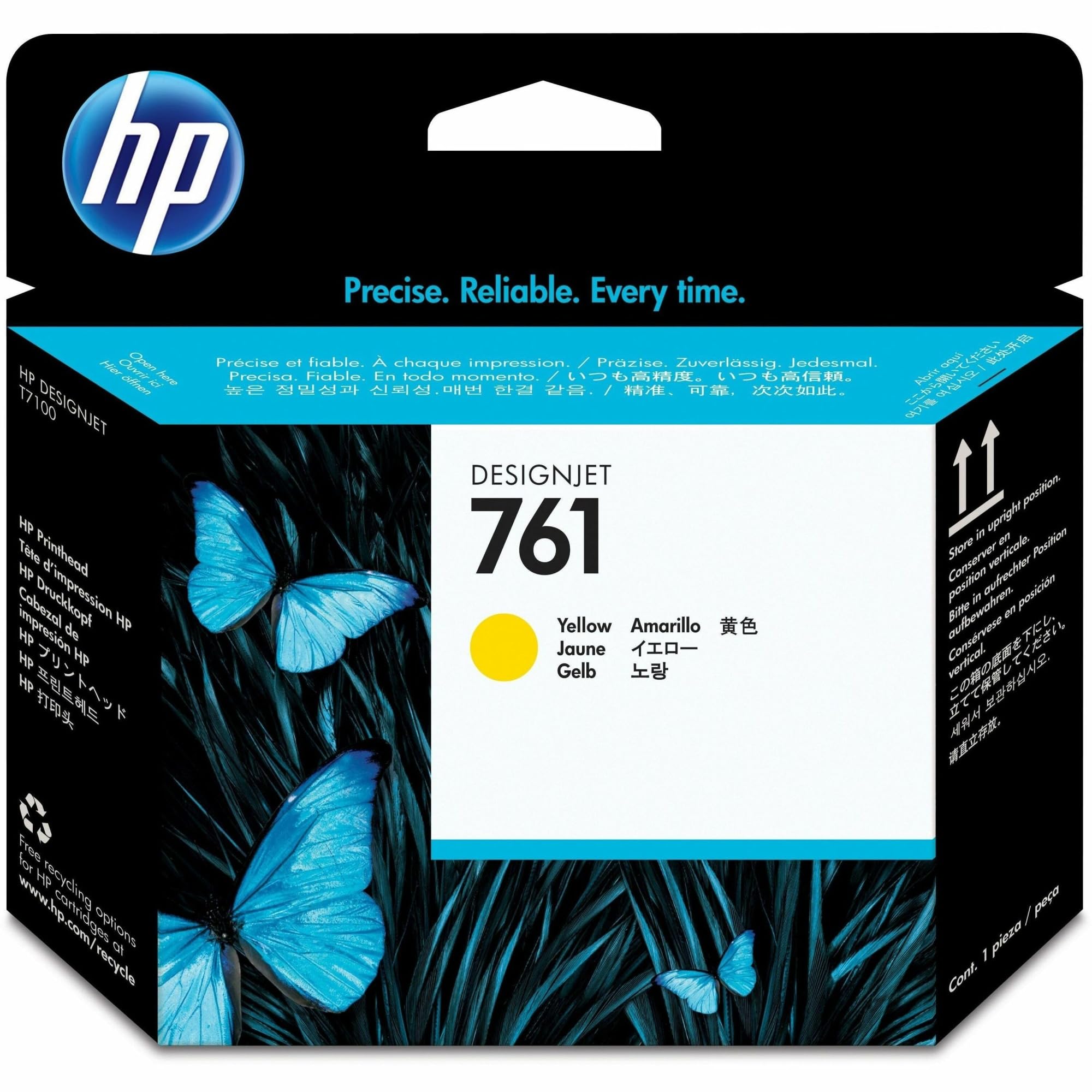 Hewlett Packard CH645A 761 Yellow Designjet Printhead