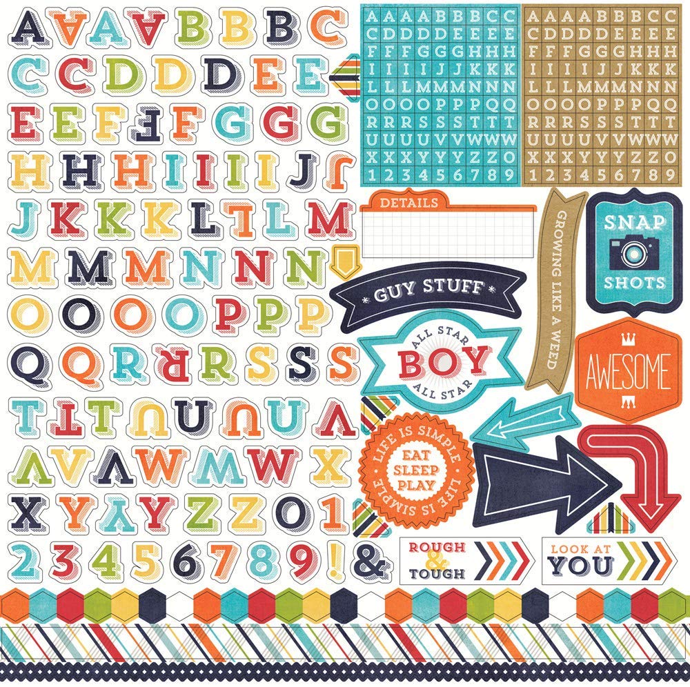 Echo Park Paper Company TMB60016 That's My Boy Kits