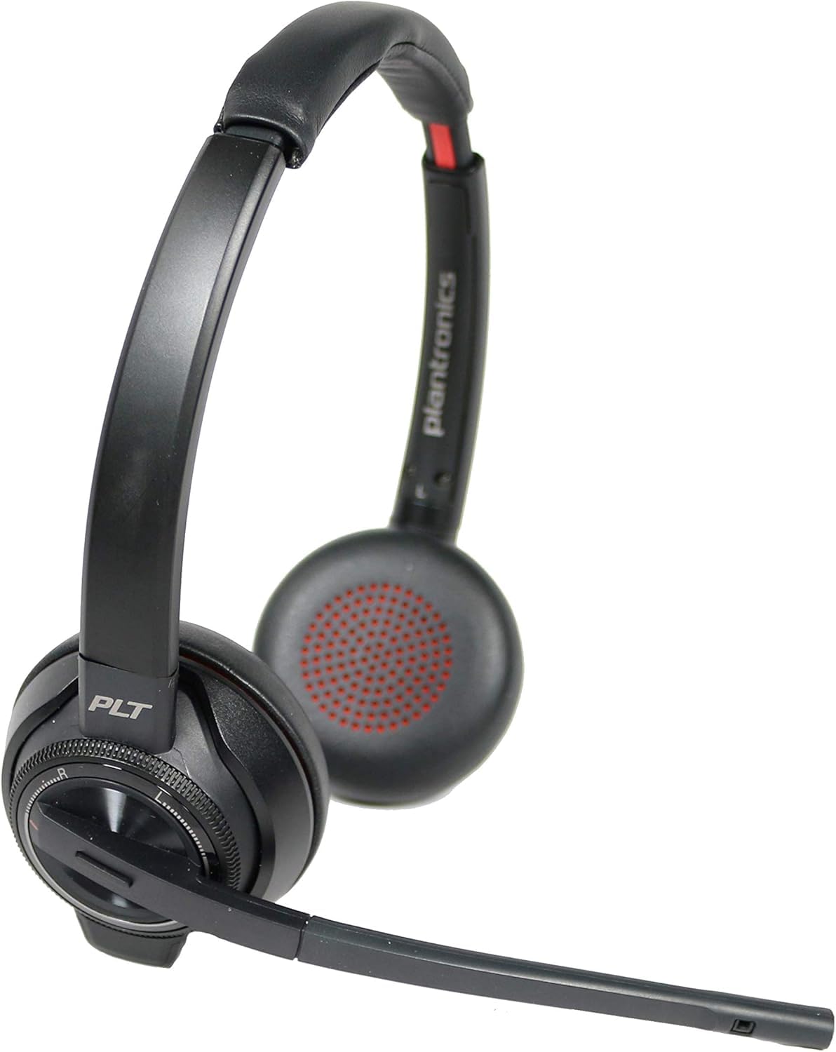 Plantronics SAVI 8200 Series W8220-M Wireless DECT Headset System, Certified for Skype for Business
