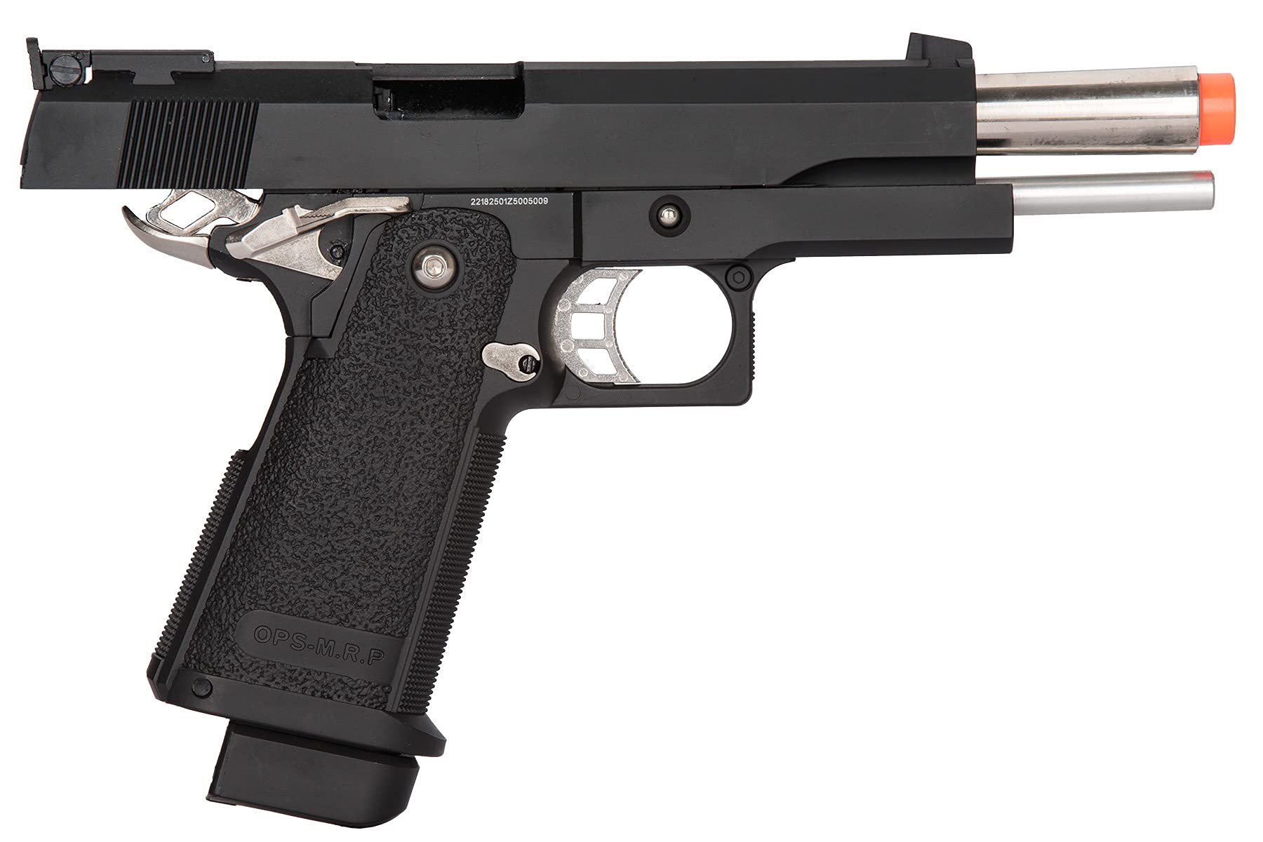 Golden Eagle Steel/Metal Airsoft Hand Gun Hi-Capa 1911 Airsoft Pistol with 6mm BBS and Speed Loader