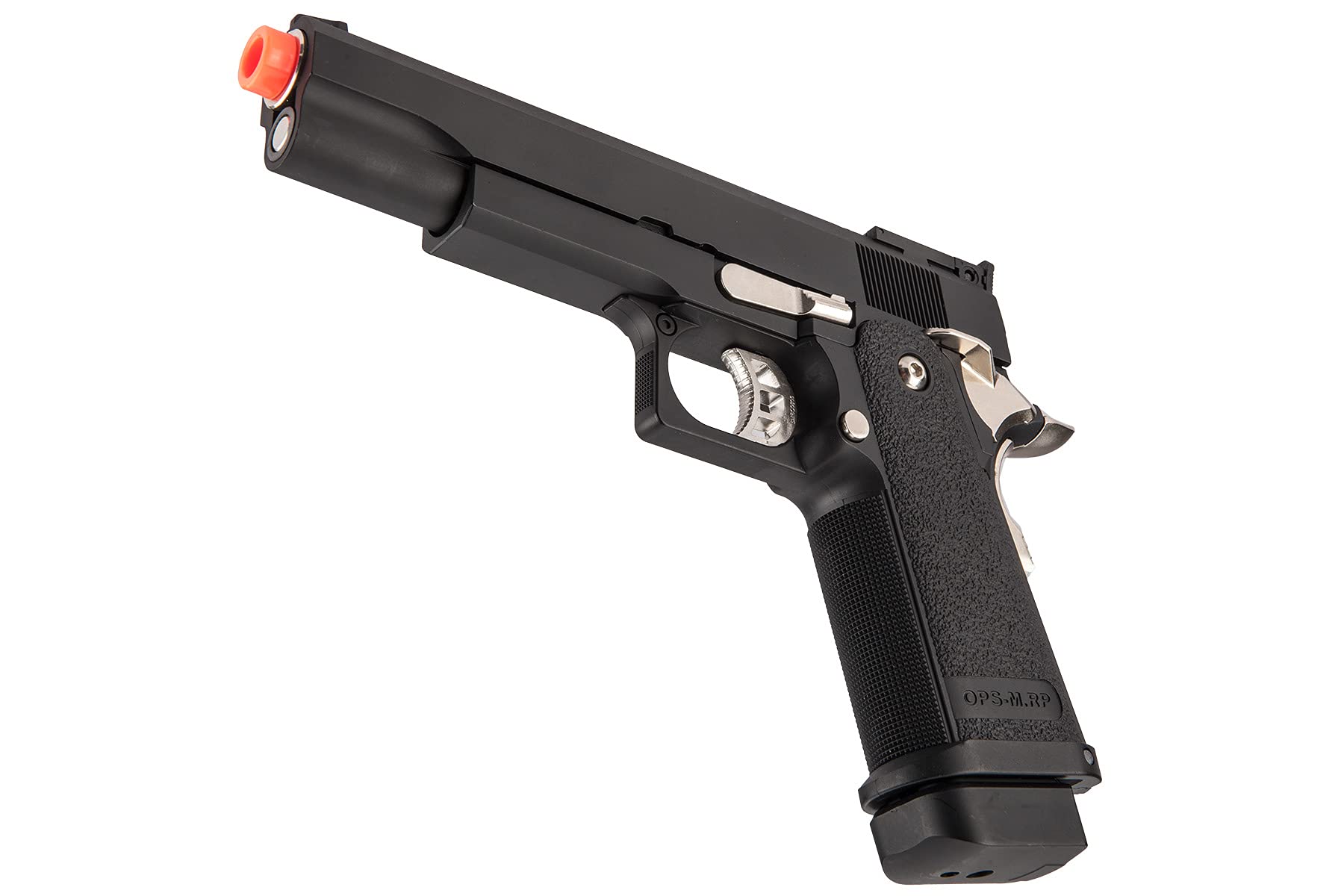 Golden Eagle Steel/Metal Airsoft Hand Gun Hi-Capa 1911 Airsoft Pistol with 6mm BBS and Speed Loader