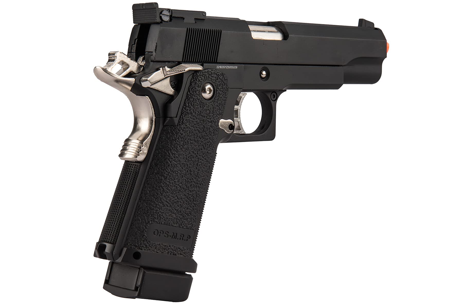Golden Eagle Steel/Metal Airsoft Hand Gun Hi-Capa 1911 Airsoft Pistol with 6mm BBS and Speed Loader