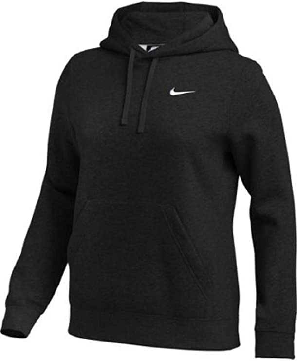 Nike Women's Hoodie Black White nkCJ1789 010 (Small)