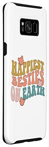 Galaxy S8+ Happiest Besties On Earth Cute Custom Park For Best Friends Case