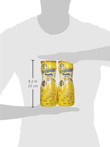 Gerber Graduates Puffs Cereal Snack Banana