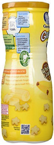 Gerber Graduates Puffs Cereal Snack Banana