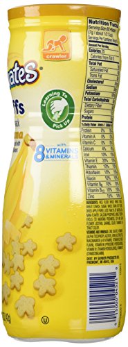 Gerber Graduates Puffs Cereal Snack Banana