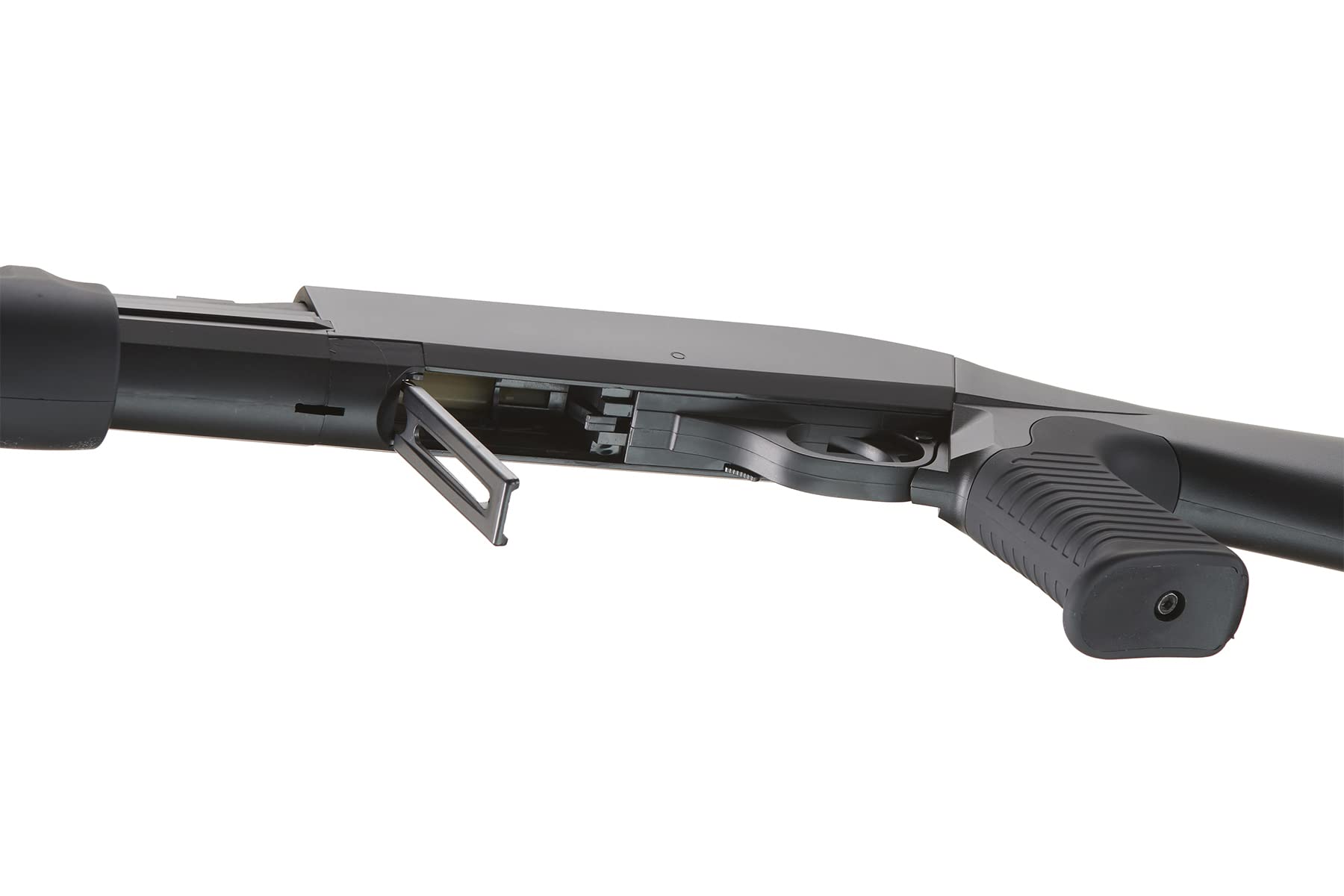 Durable Multi-Shot Triple Burst Pump Action Airsoft Steel/Polymer Shotgun 380 FPS with Shell-M3