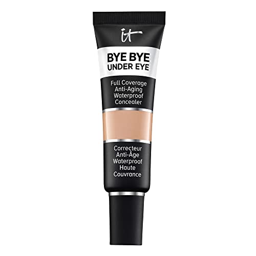 IT Cosmetics Bye Bye Under Eye Full Coverage Concealer - for Dark Circles, Fine Lines, Redness & Discoloration - Waterproof - Anti-Aging - Natural Finish ā 30.5 Tan (C), 0.4 fl oz