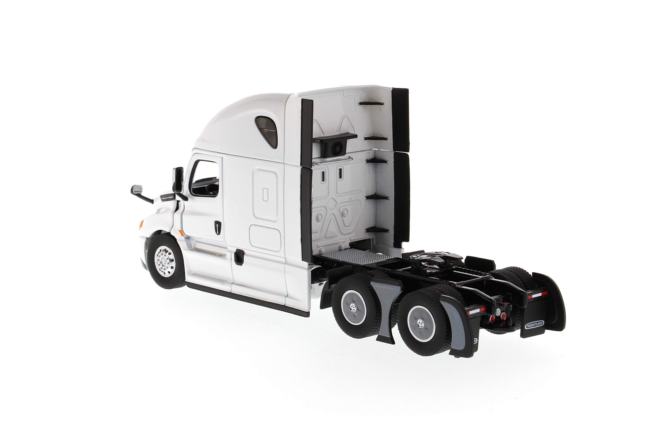 Diecast Masters Freightliner Semi Truck | New Cascadia Sleeper Cab Truck Tractor | 1:50 Scale Model Semi Trucks | Pearl White Diecast Model by Diecast Masters 71027
