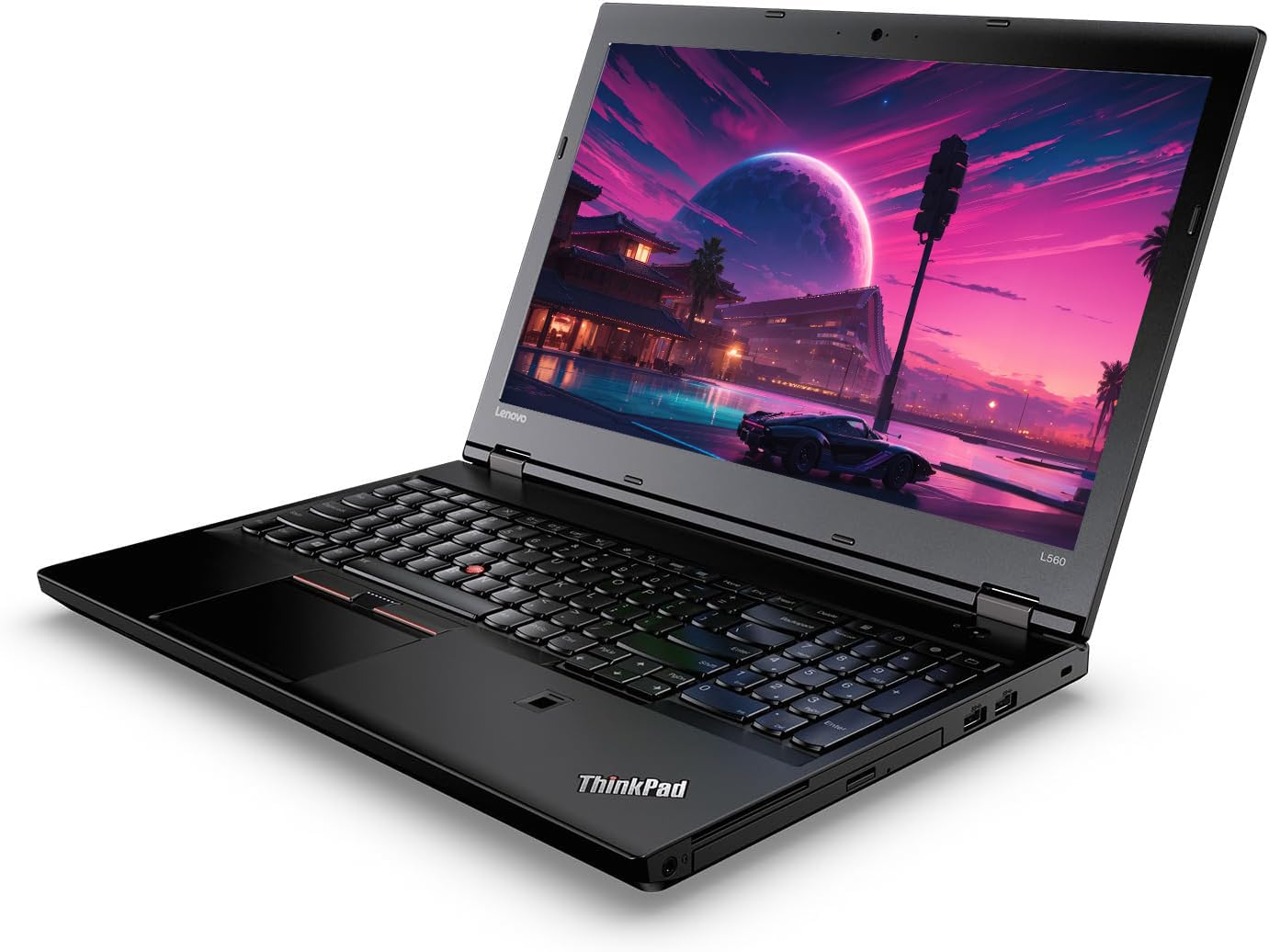 Lenovo ThinkPad L560 15.6 Inch Laptop PC, Intel Core i5-6300U up to 3.0GHz, 8G DDR3L, 256G SSD, VGA, MDP, Windows 10 Pro 64 Bit Multi-Language Support English/French/Spanish(Renewed)