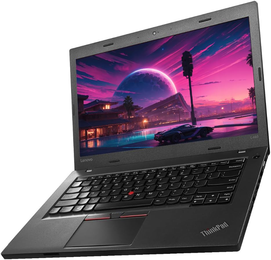 Lenovo ThinkPad L560 15.6 Inch Laptop PC, Intel Core i5-6300U up to 3.0GHz, 8G DDR3L, 256G SSD, VGA, MDP, Windows 10 Pro 64 Bit Multi-Language Support English/French/Spanish(Renewed)