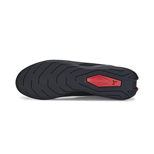 Puma Women's Ferrari Drift Cat Decima Sneaker, Black-Rosso Corsa, 10