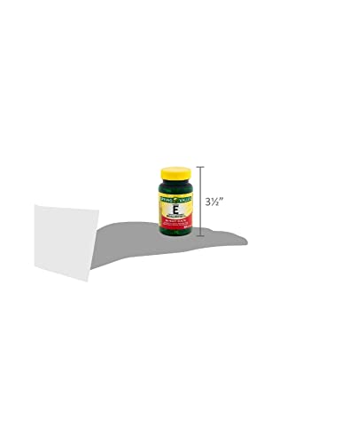 Spring Valley - Vitamin E 180 mg (400 IU) - 100 Count + STS Fridge Magnet.