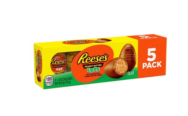 Maryseplace Easter eggs Variety packs of 4 Flavors- 20 Eggs totals- Peanut Butter Eggs- Cadbury Creme Eggs- Chocolate Creme Eggs - Caramel Creme Eggs- Easter Chocolate - Gift Boxed, Easter Hunt, Easter Candy- basket & Filler, Party Decor (20 Eggs) . Come