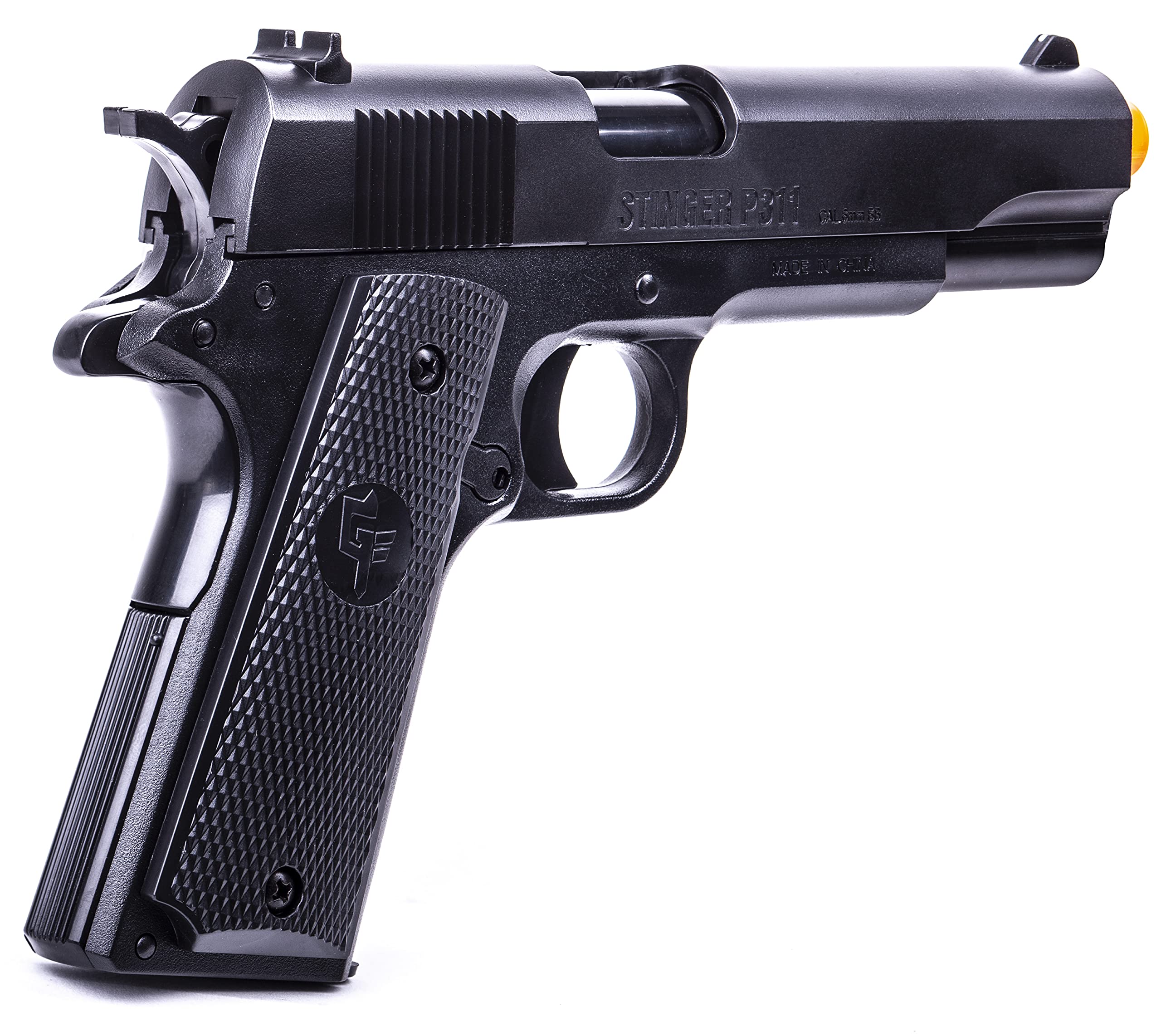 Crosman ASP311B Stinger P311 Spring-Powered Military-Style Airsoft Pistol