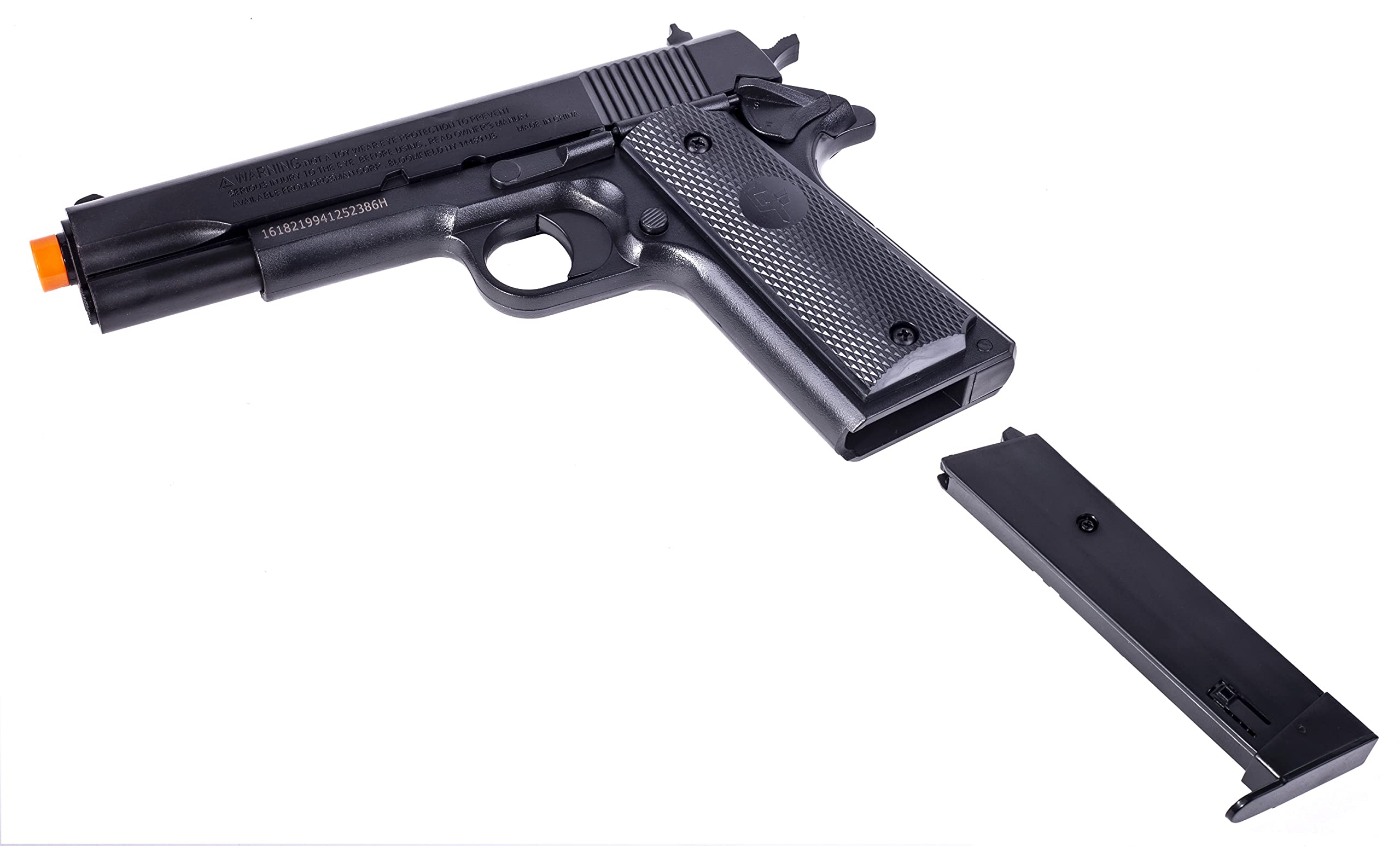 Crosman ASP311B Stinger P311 Spring-Powered Military-Style Airsoft Pistol