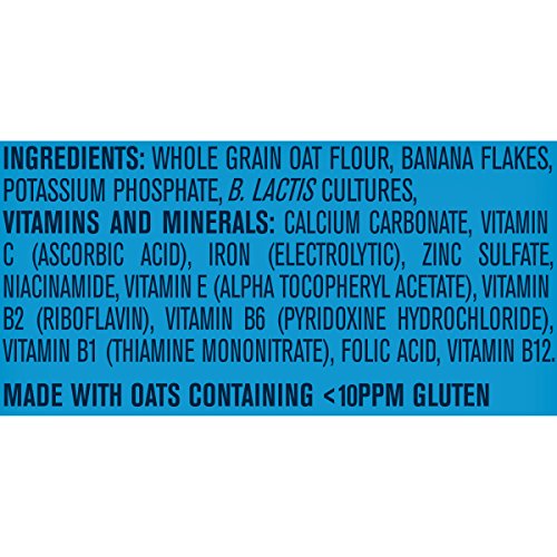 Gerber Baby Cereal 2nd Foods Probiotic, Oatmeal Banana, 8 Ounce (Pack of 6)