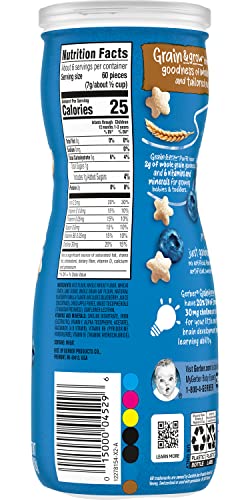 Gerber Graduates Puffs - Blueberry - 1.48 oz - 3 pk