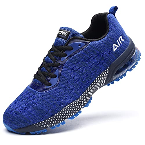 QAUPPE Mens Air Running Shoes Athletic Trail Tennis Sneaker (Blue US 7 D(M)…