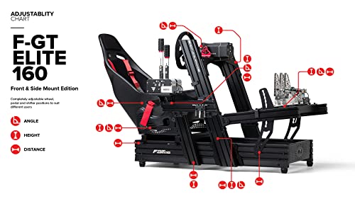 Next Level Racing F-GT Elite 160 Side & Front Plate Edition (NLR-E026)