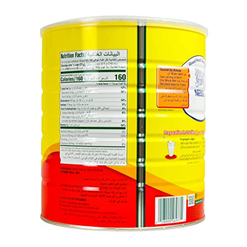 Nestle Nido Milk Powder, Imported from Holland, Specially Formulated, Fortified with Vitamins and Minerals, Easy To Prepare, over 12 months, 5.51 LBS