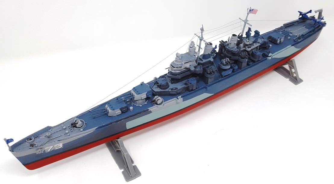 Atlantis USS Pittsburgh CA-72 Heavy Cruiser Plastic Model Kit Famous Ship 1/490 Scale