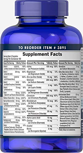 Puritans Pride Ultra Vita Man Time Release, 180 Count