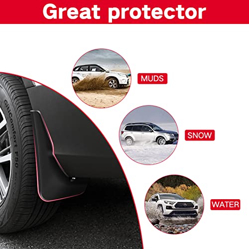 LUVFAY Mudguards Mud Flaps for Mercedes Benz GLB Class X247 2019-2023 Mudguards Mud Flaps Splash Guards Front Rear Wheels Fender