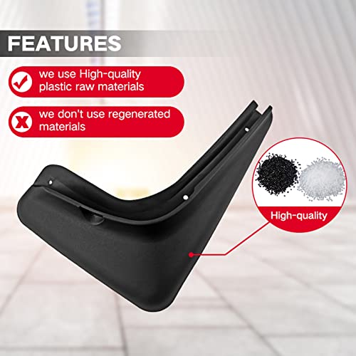 LUVFAY Mudguards Mud Flaps for Mercedes Benz GLB Class X247 2019-2023 Mudguards Mud Flaps Splash Guards Front Rear Wheels Fender