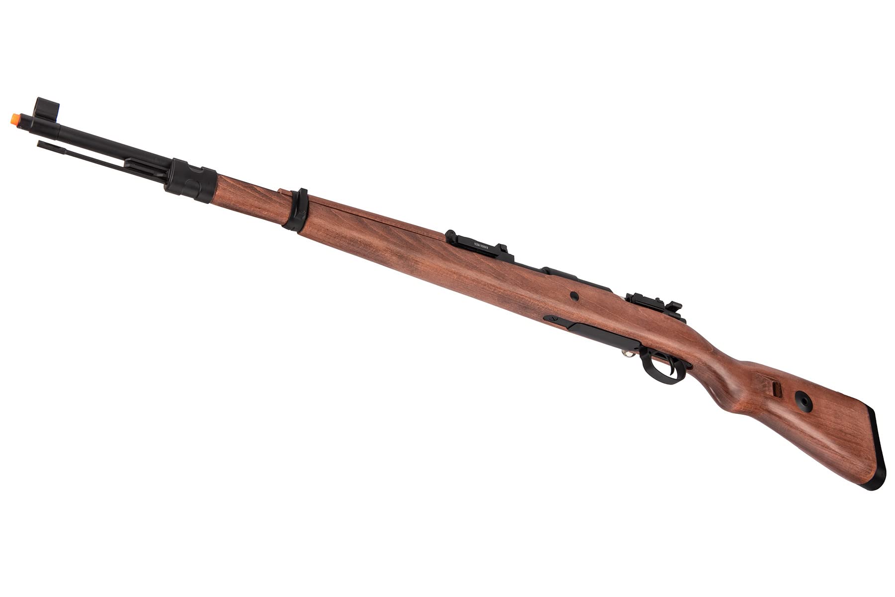 Kar 98K WWII German Infantry Realistic Cycling Bolt Action Airsoft Rifle- Real Wood