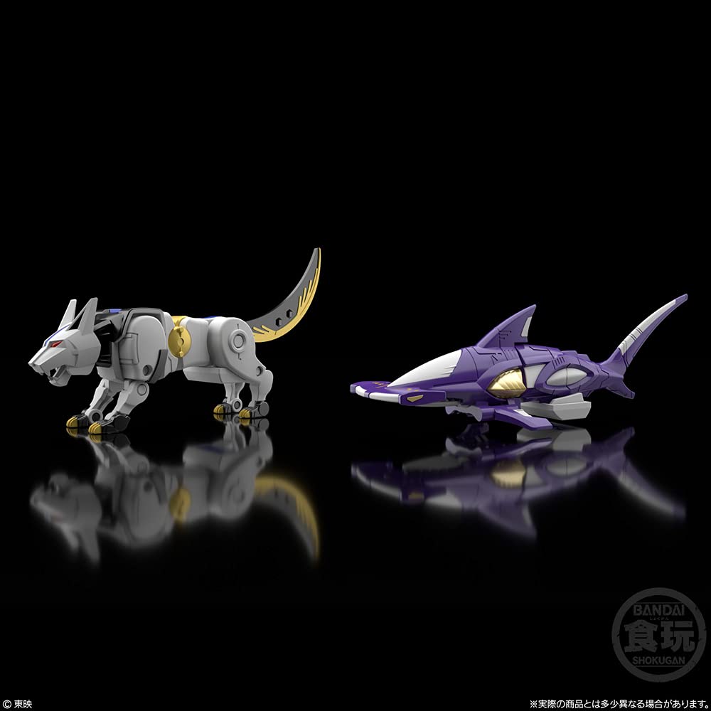 Bandai Shokugan Modeling Project Hyakuju Sentai Gaoranger SMP GaoHunter Model Kit Set