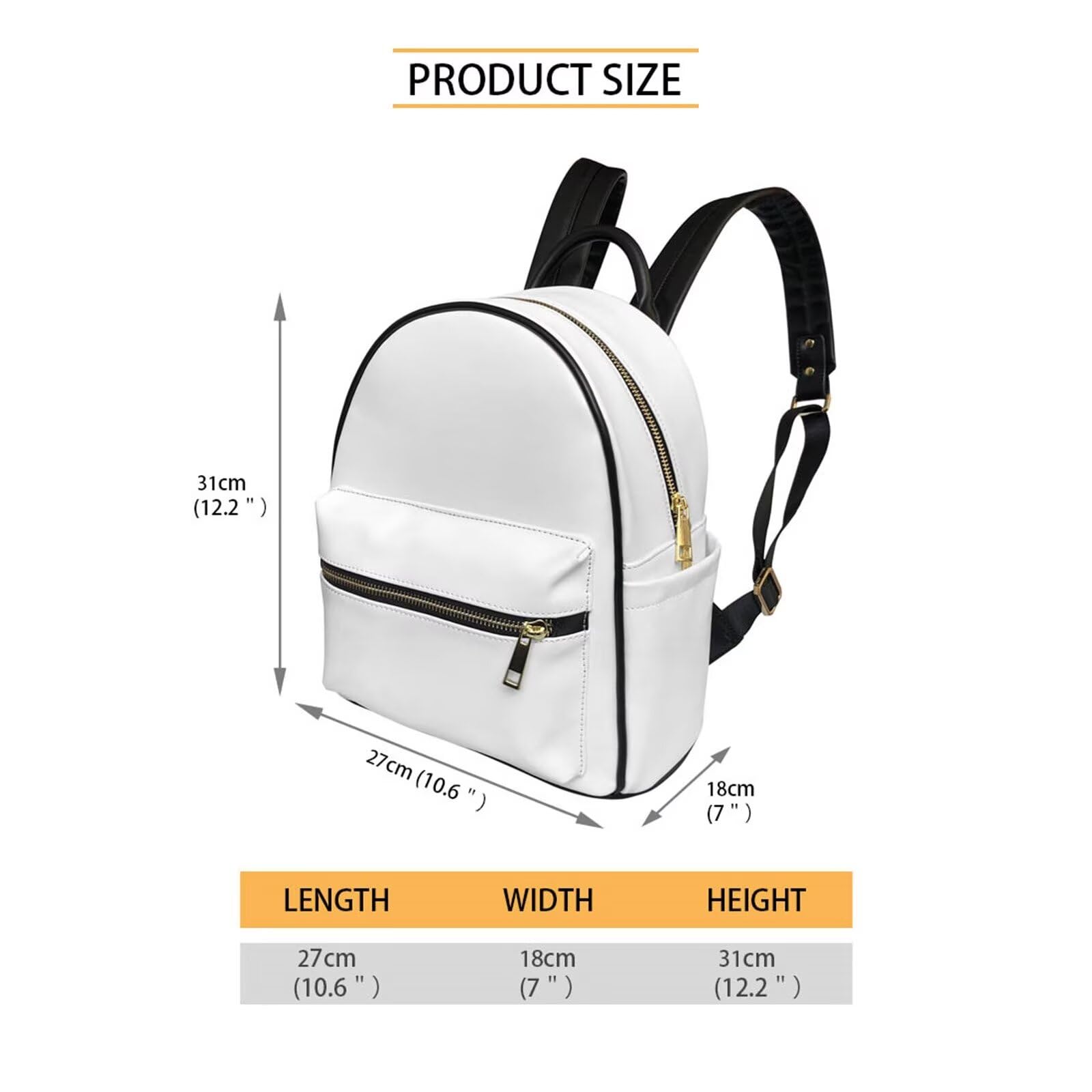 Snilety Brown Leopard Design Leather Daypack Casual Daily Use,PU Leather Shoulder Bag Portable Backpack for Boys Girls Teenager Large Capacity Bookbag with Adjustable Straps Bags