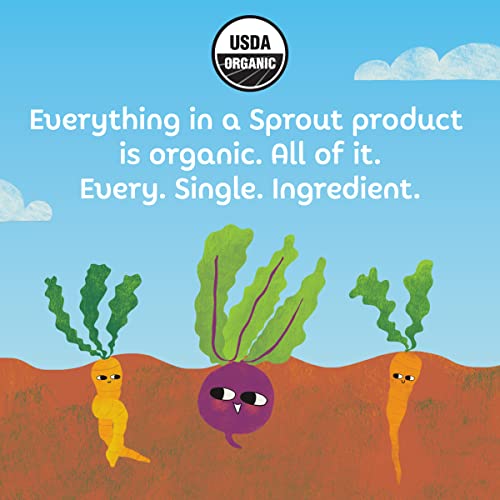 Sprout Organics, Sweet Potato, White Beans & Cinnamon, 6+ Month Pouches, 3.5 oz (12-count)